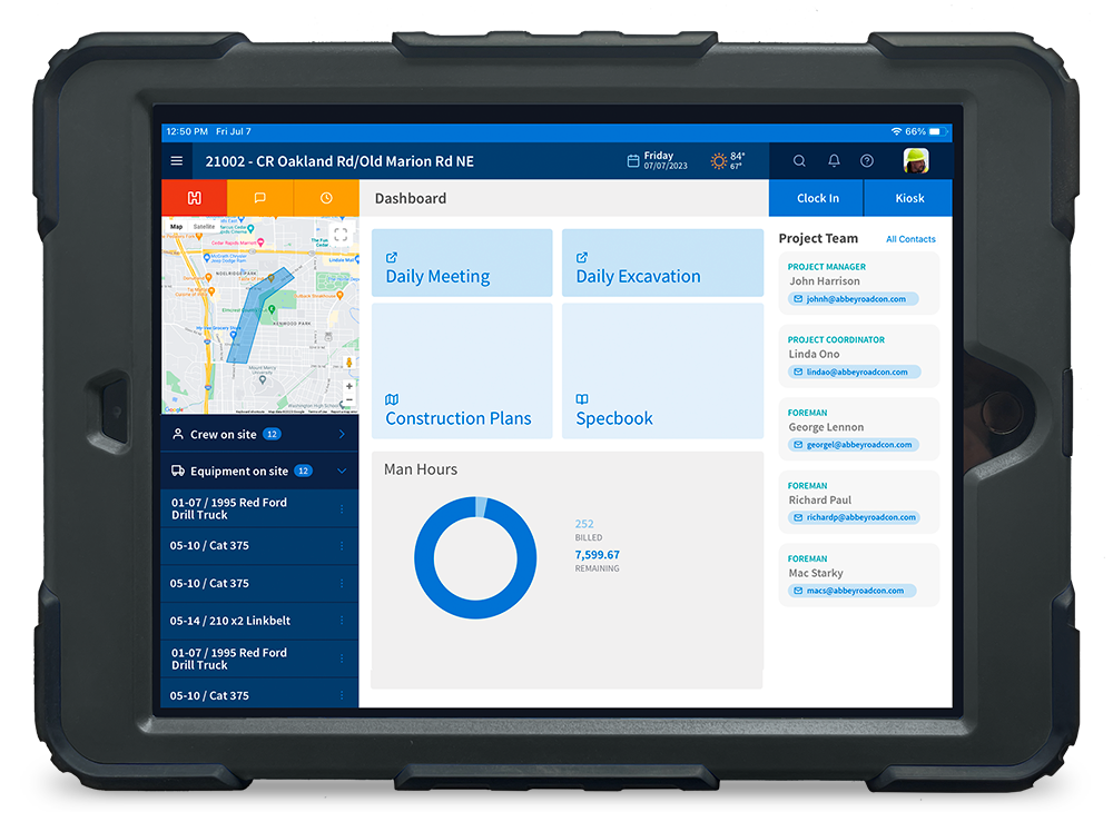 Office Management - Construction Managagement - Track Project Details ...